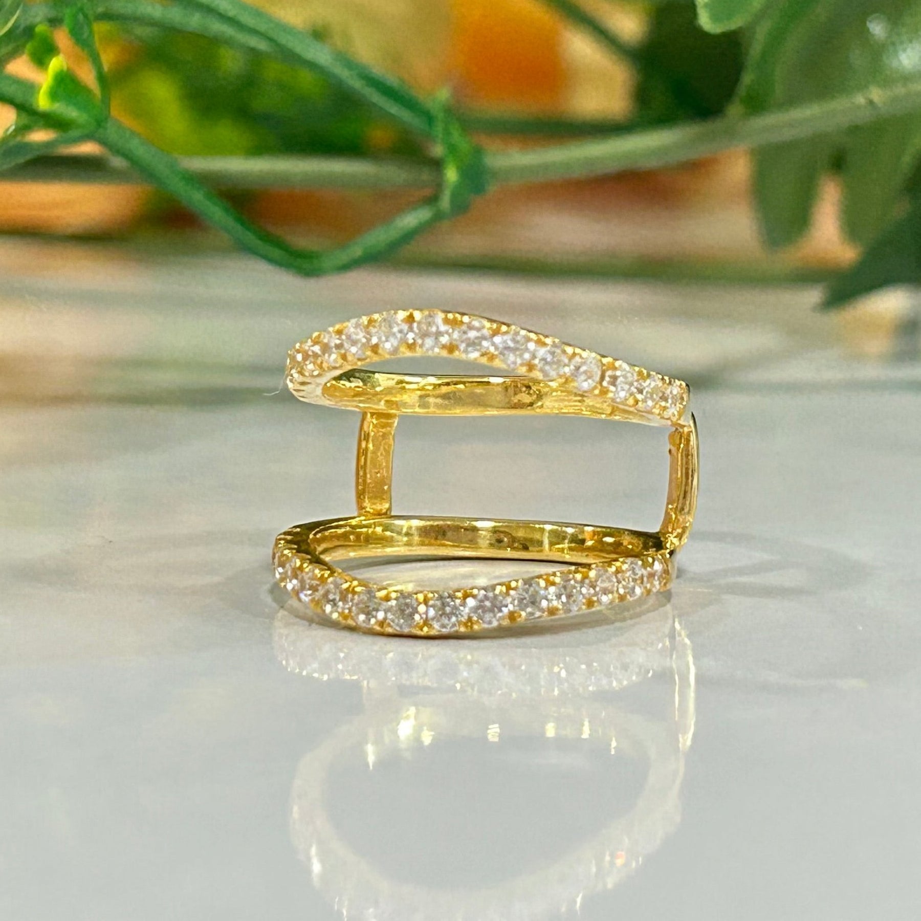 Aggie ring wraps cubic zirconia store
